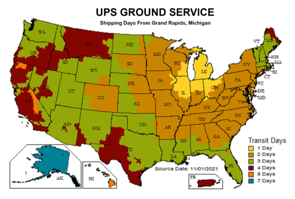 Shipping Information – Lemco Drawdown Well Seals
